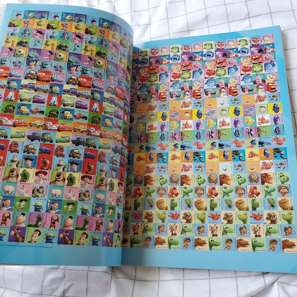 Disney | Other | Disney Pixar 00 Sticker Coloring Book | Poshmark